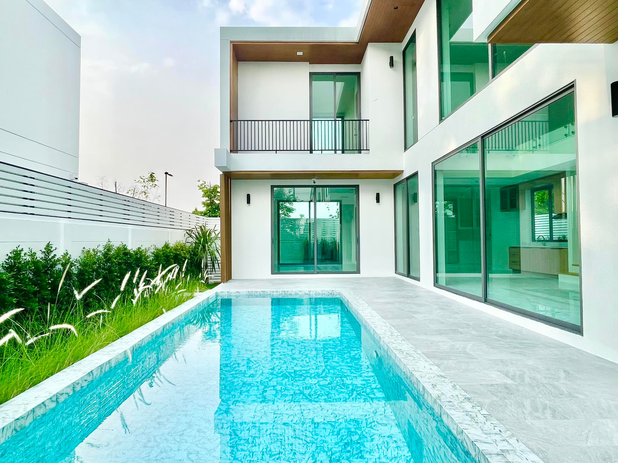 Pool Villa สร้างใหม่ สไตล์มินิมอล ต.ท่าวังตาล อ.สารภี ใกล้เวียงกุมกาม โกลบอลเฮ้าส์ - MAC Property